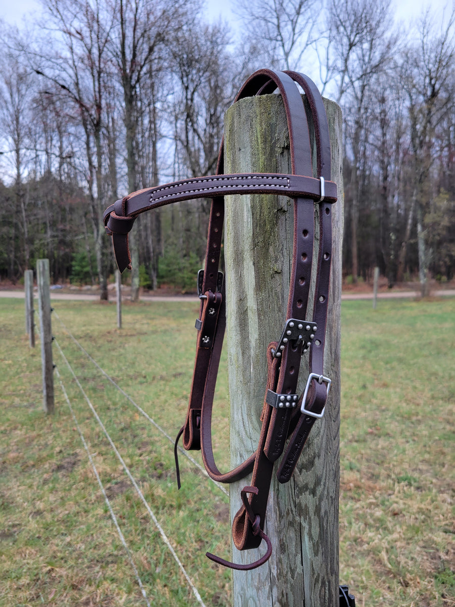 Futurity Knot Browband Headstall – TTT-Custom-Leather-